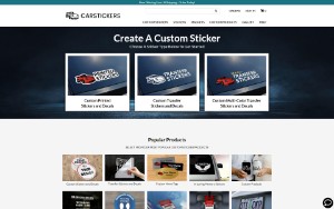 carstickers.com revenue - ECDB